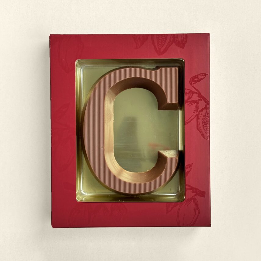 Chocoladeletter C melk 80 gram